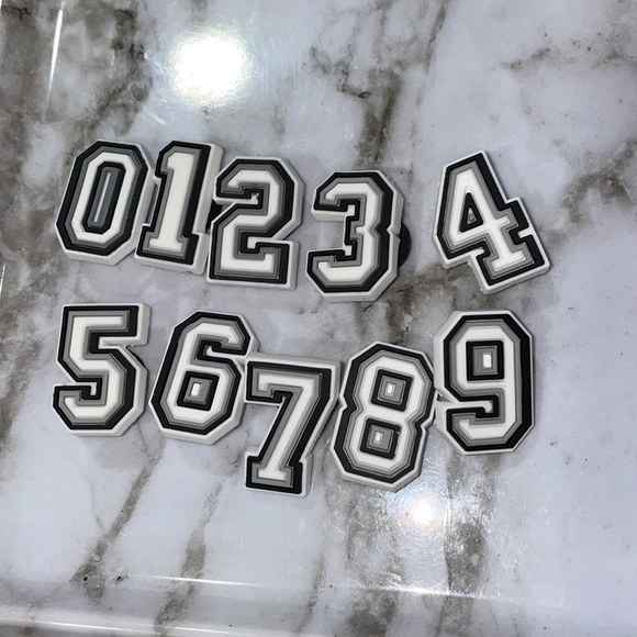 CROCS | Accessories | Numbers Crocs Charm Accessory | Poshmark